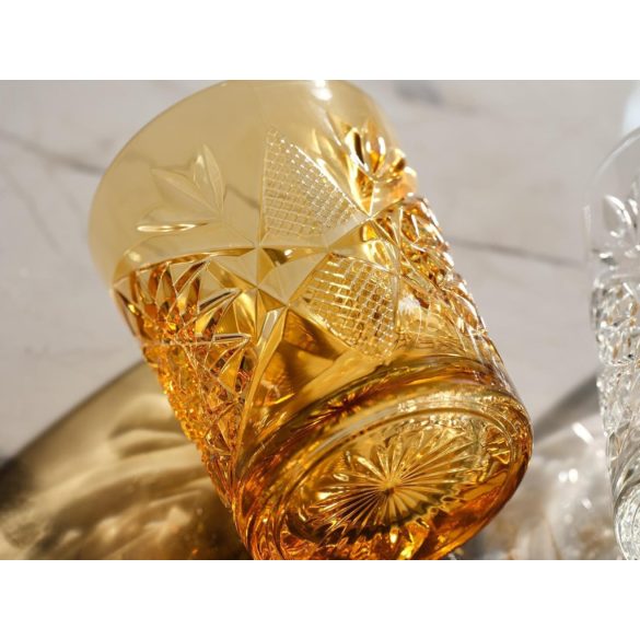 Pahar whisky DOF 355ml auriu topaz Libbey Hobstar