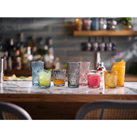 Pahar whisky DOF 355ml gri grafit Libbey Hobstar